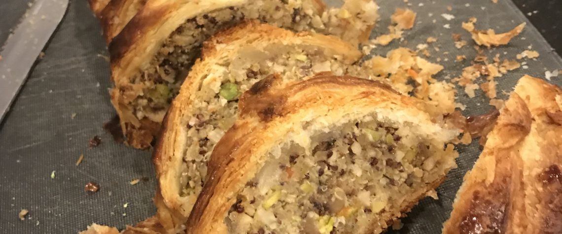 Mushroom & Nut Wellington - The Plant based dad