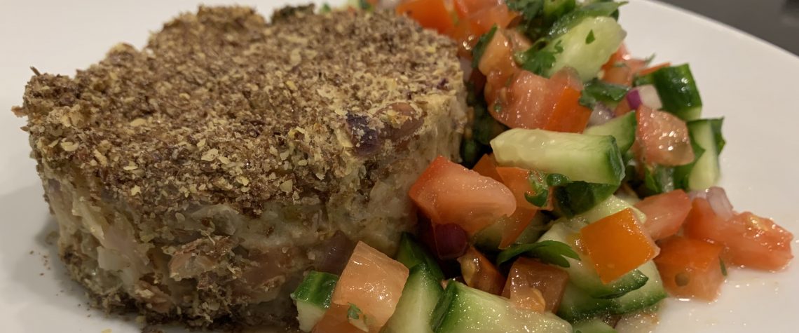 Thai Curry Bean cake - The Plant based dad