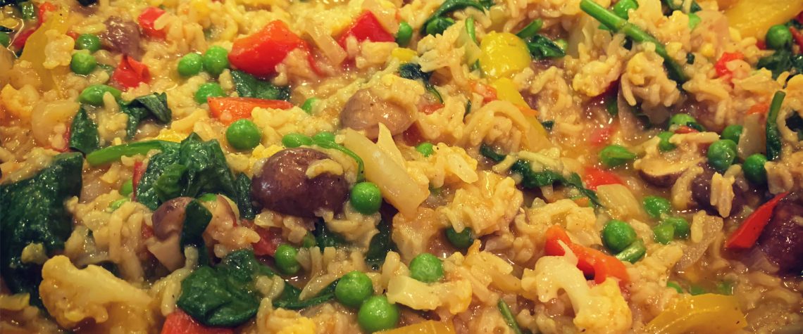 Vegetable Biryani - The Plant based dad