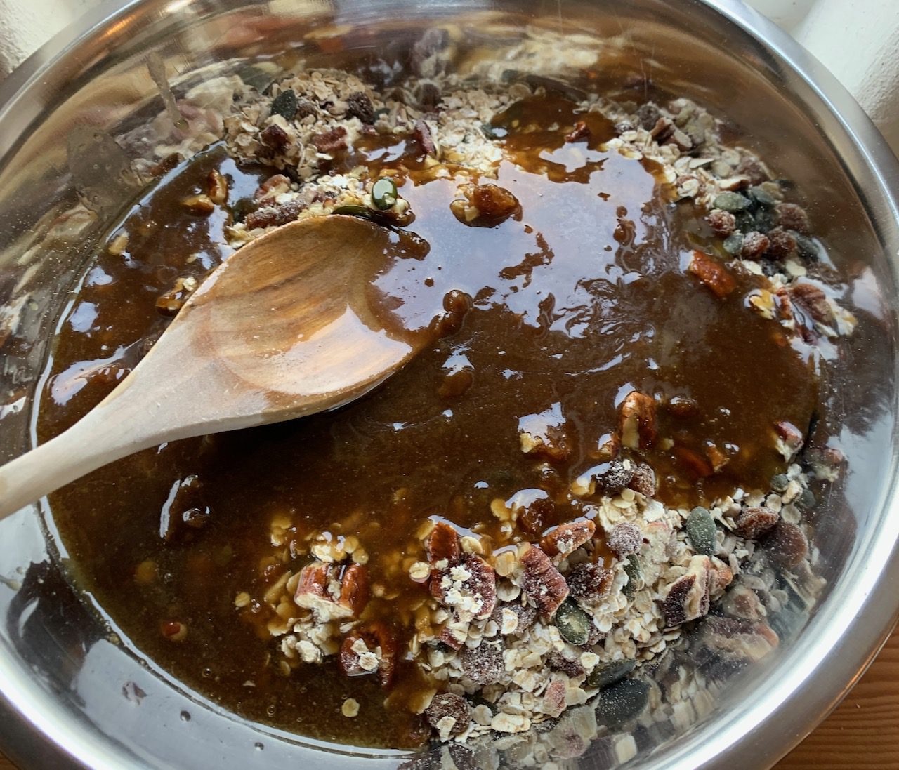 Seedy nutty fruity flapjacks - The Plant based dad