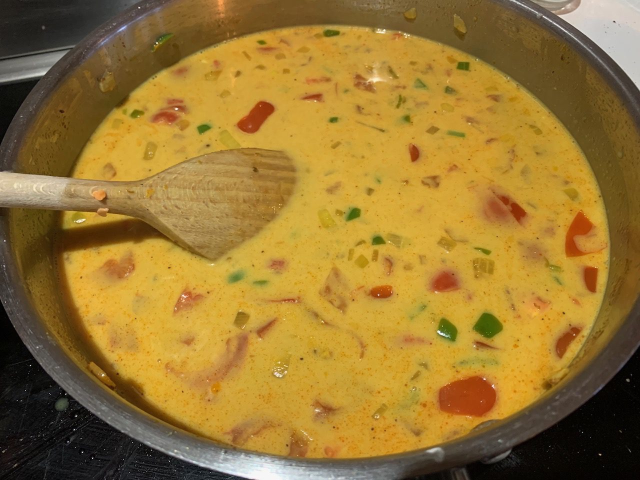 Red lentil curry and basmati rice - The Plant based dad