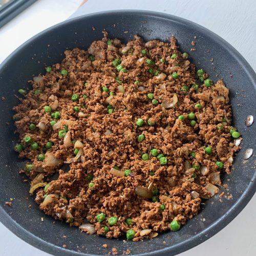 Savoury plant based mince from a block of extra firm tofu - The Plant ...